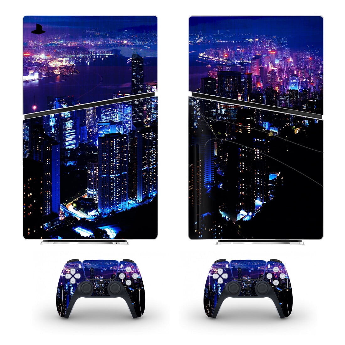 Full Body Vinyl Skin Stickers for PS5 Slim Disc Edition Console and ...