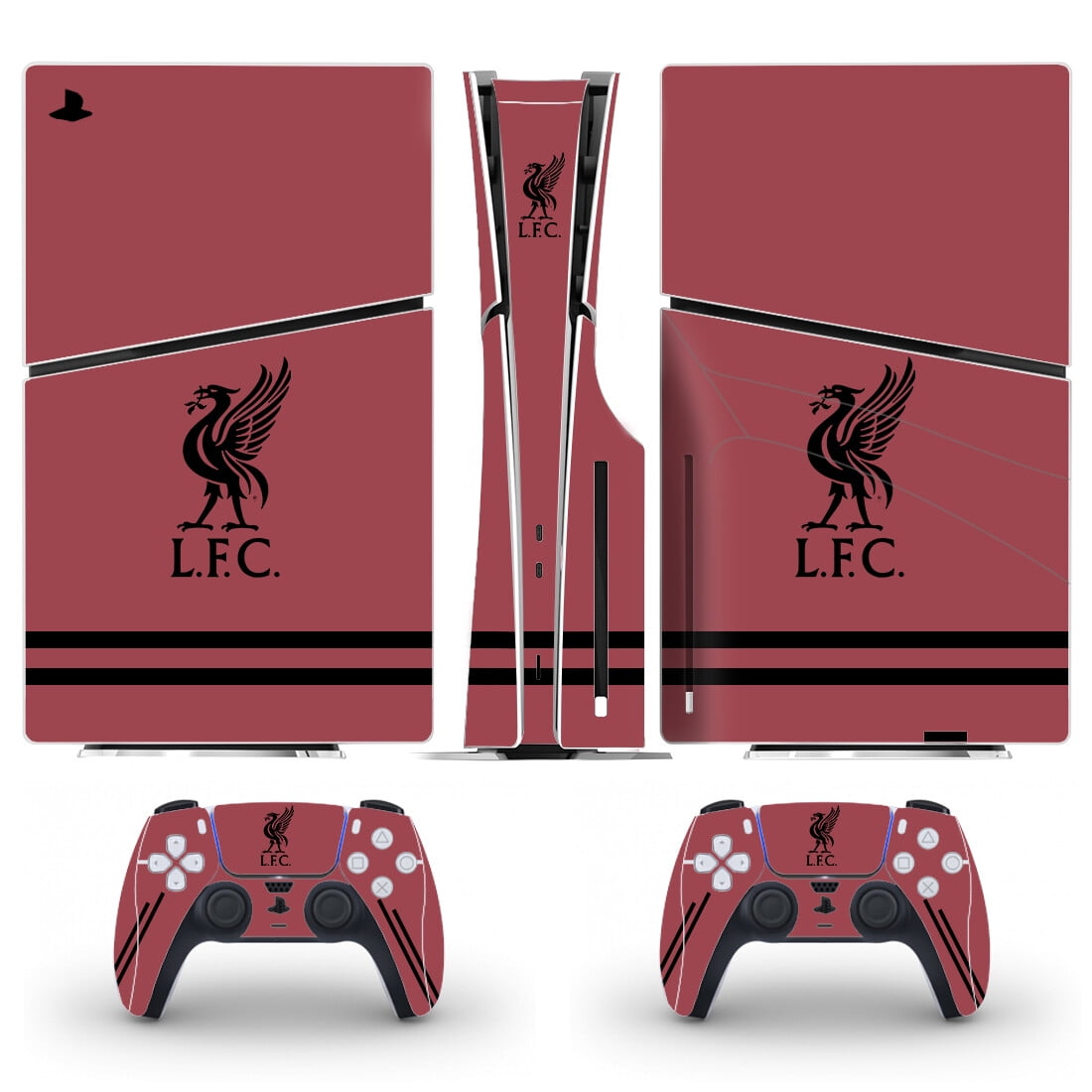 Full Body Vinyl Skin Stickers for PS5 Slim Disc Edition Console and ...