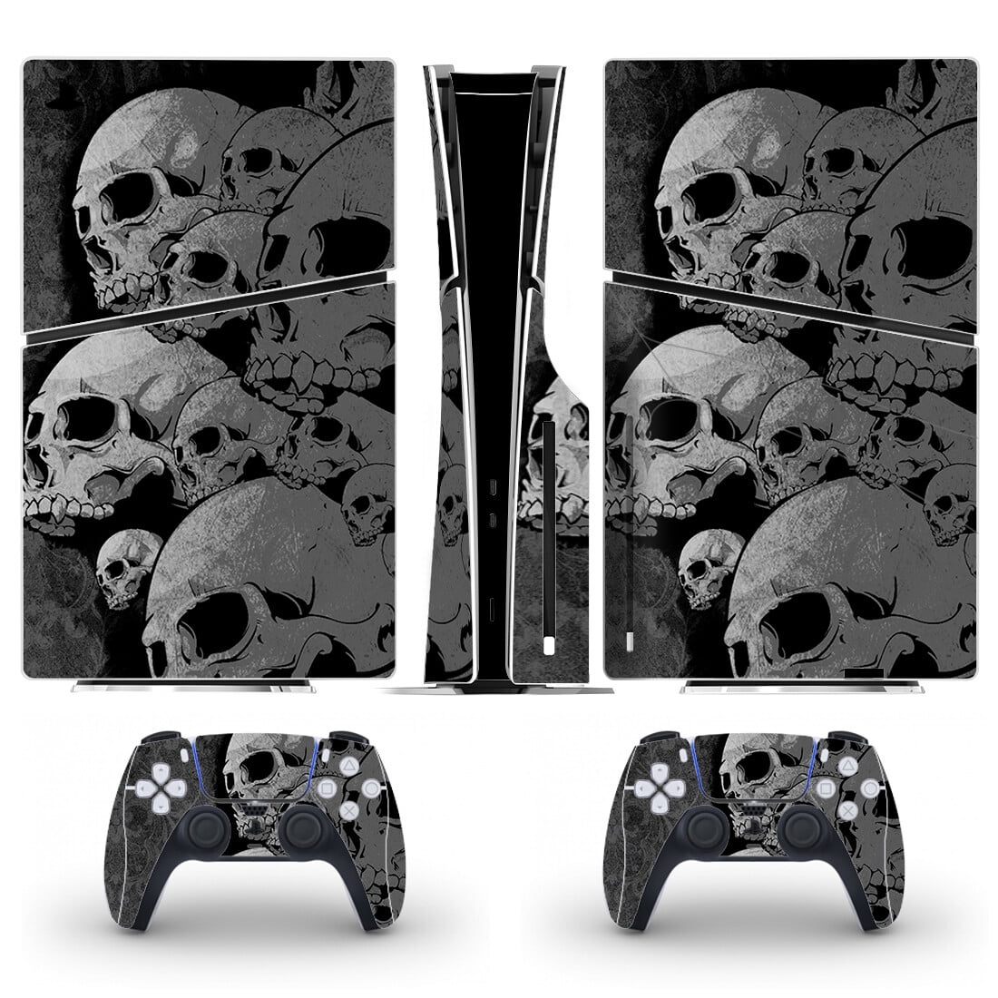Full Body Vinyl Skin Stickers for PS5 Slim Disc Edition Console and ...