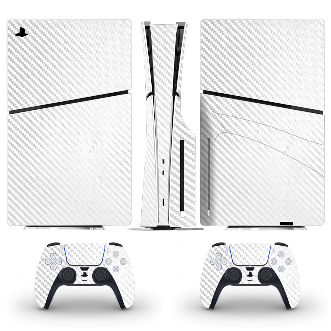 Full Body Vinyl Skin Stickers for PS5 Slim Disc Edition Console and ...