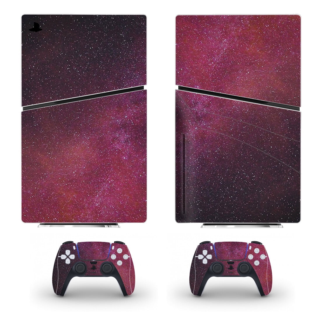 Full Body Vinyl Skin Stickers for PS5 Slim Disc Edition Console and ...