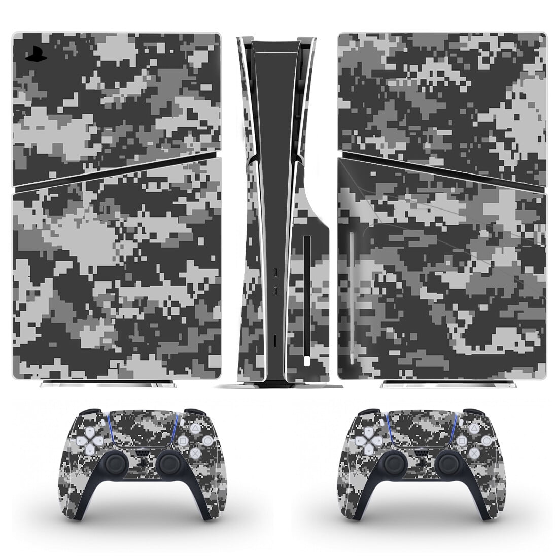 Full Body Vinyl Skin Stickers for PS5 Slim Disc Edition Console and ...