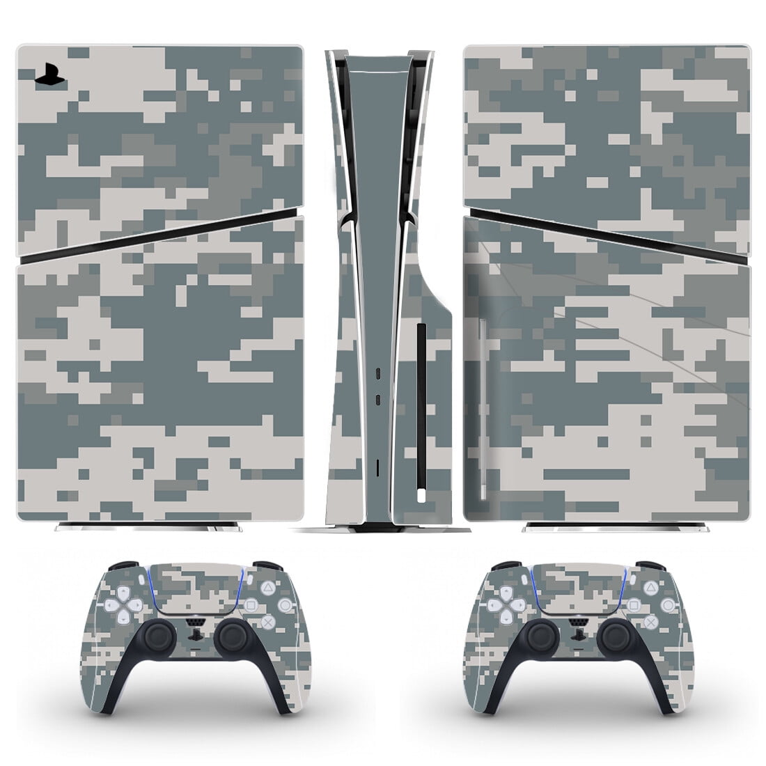 Full Body Vinyl Skin Stickers for PS5 Slim Disc Edition Console and ...