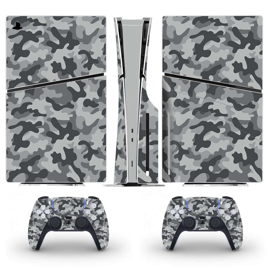 Full Body Vinyl Skin Stickers for PS5 Slim Disc Edition Console and ...
