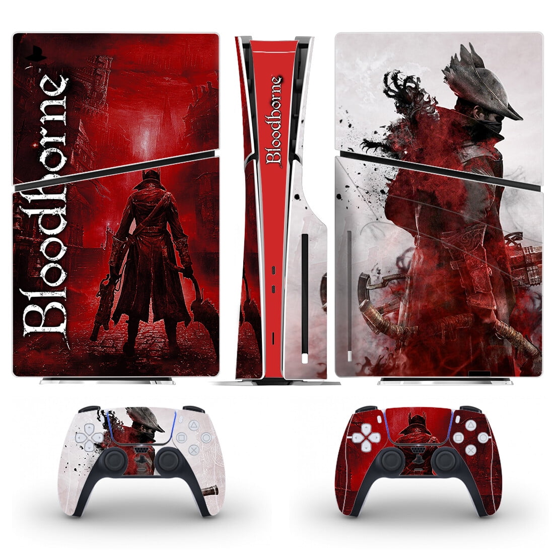 Full Body Vinyl Skin Stickers for PS5 Slim Disc Edition Console and ...