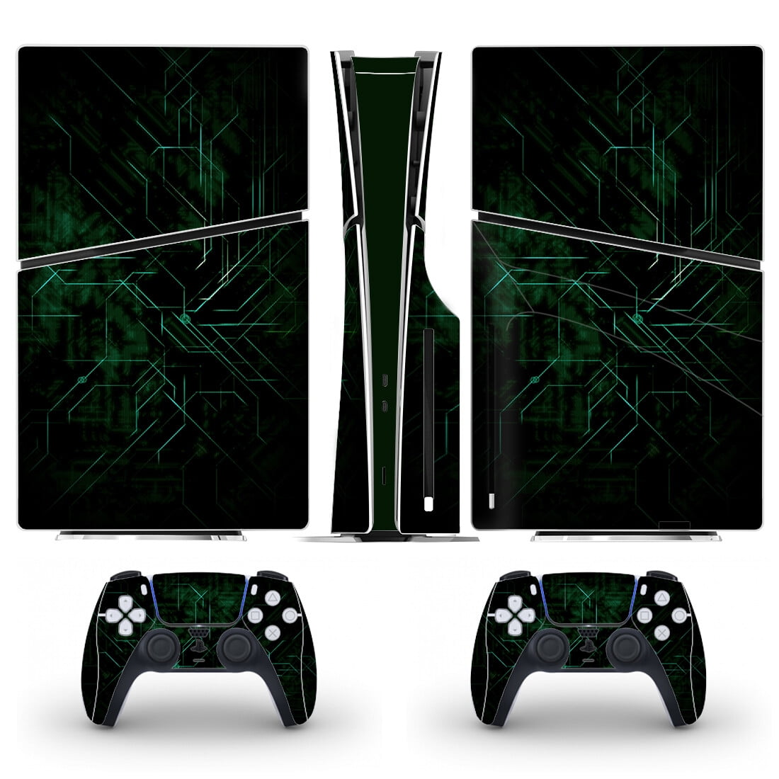 Full Body Vinyl Skin Stickers for PS5 Slim Disc Edition Console and ...