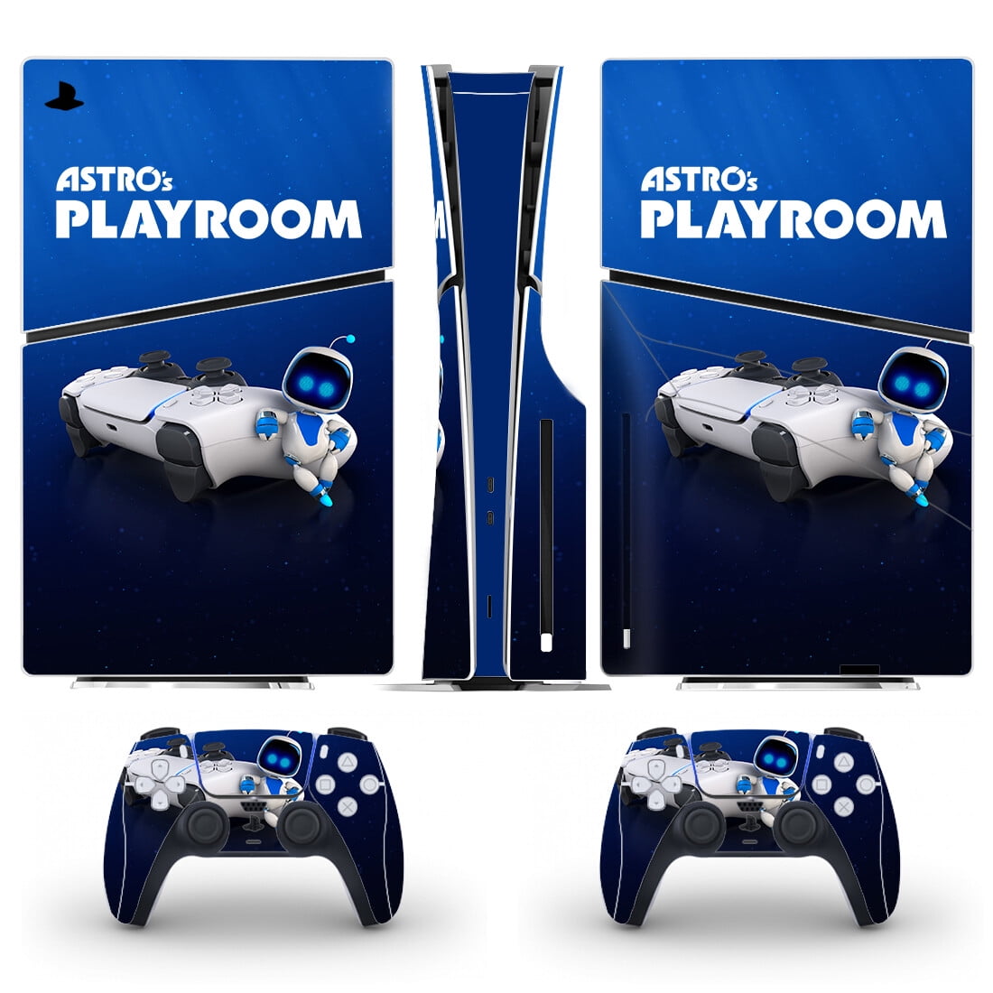 Full Body Vinyl Skin Stickers for PS5 Slim Disc Edition Console and ...