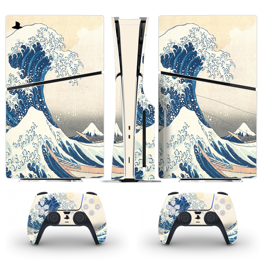 Full Body Vinyl Skin Stickers for PS5 Slim Disc Edition Console and ...