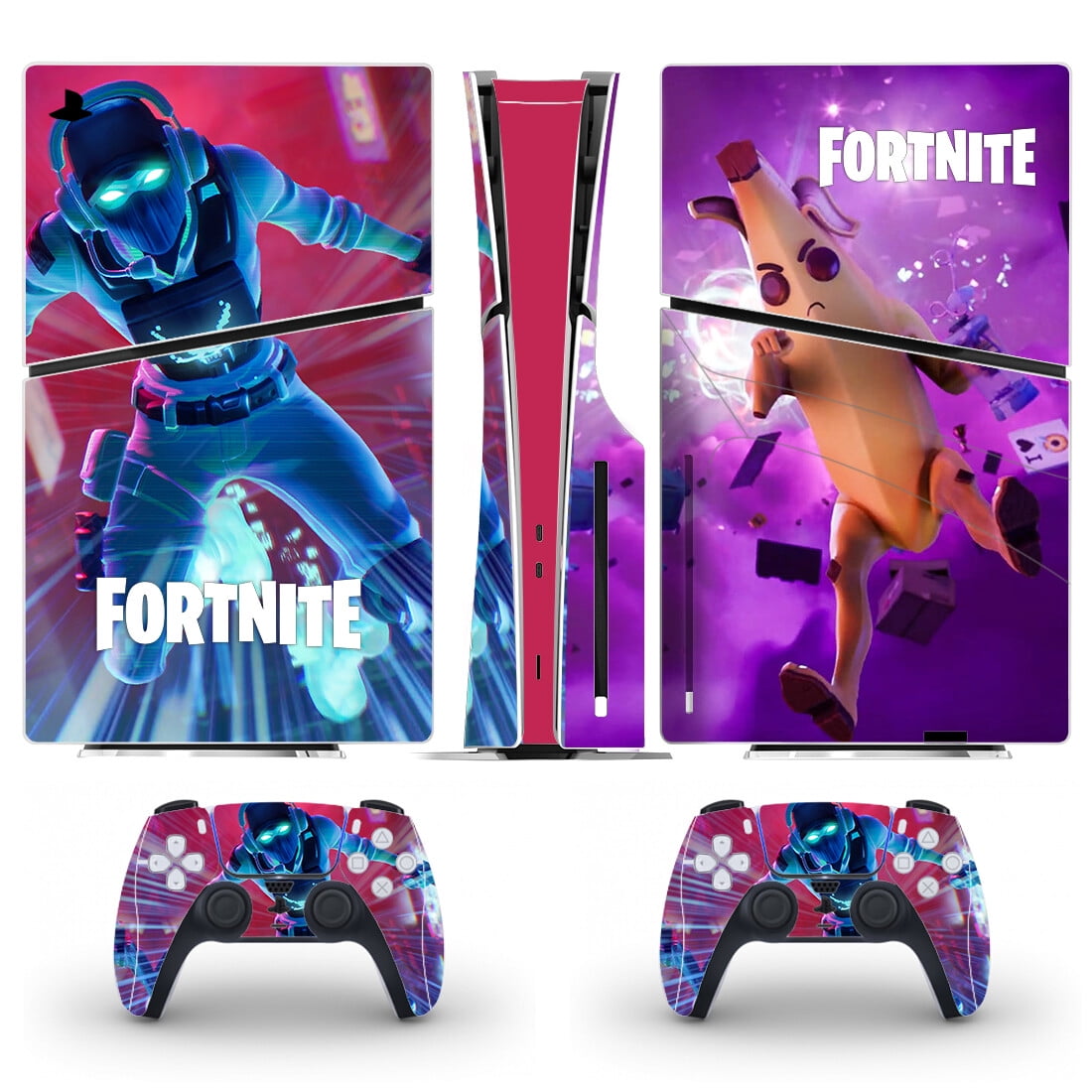 Full Body Vinyl Skin Stickers for PS5 Slim Disc Edition Console and ...