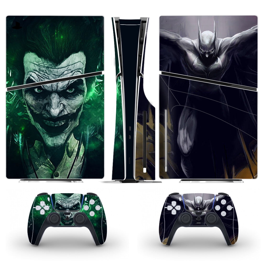 Full Body Vinyl Skin Stickers for PS5 Slim Disc Edition Console and ...