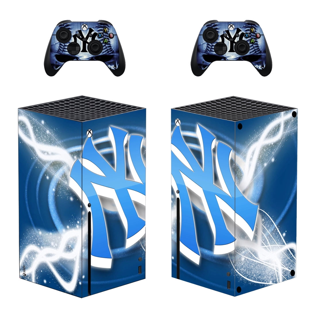 Full Body Vinyl Skin Stickers for Xbox Series X Console and Controllers ...