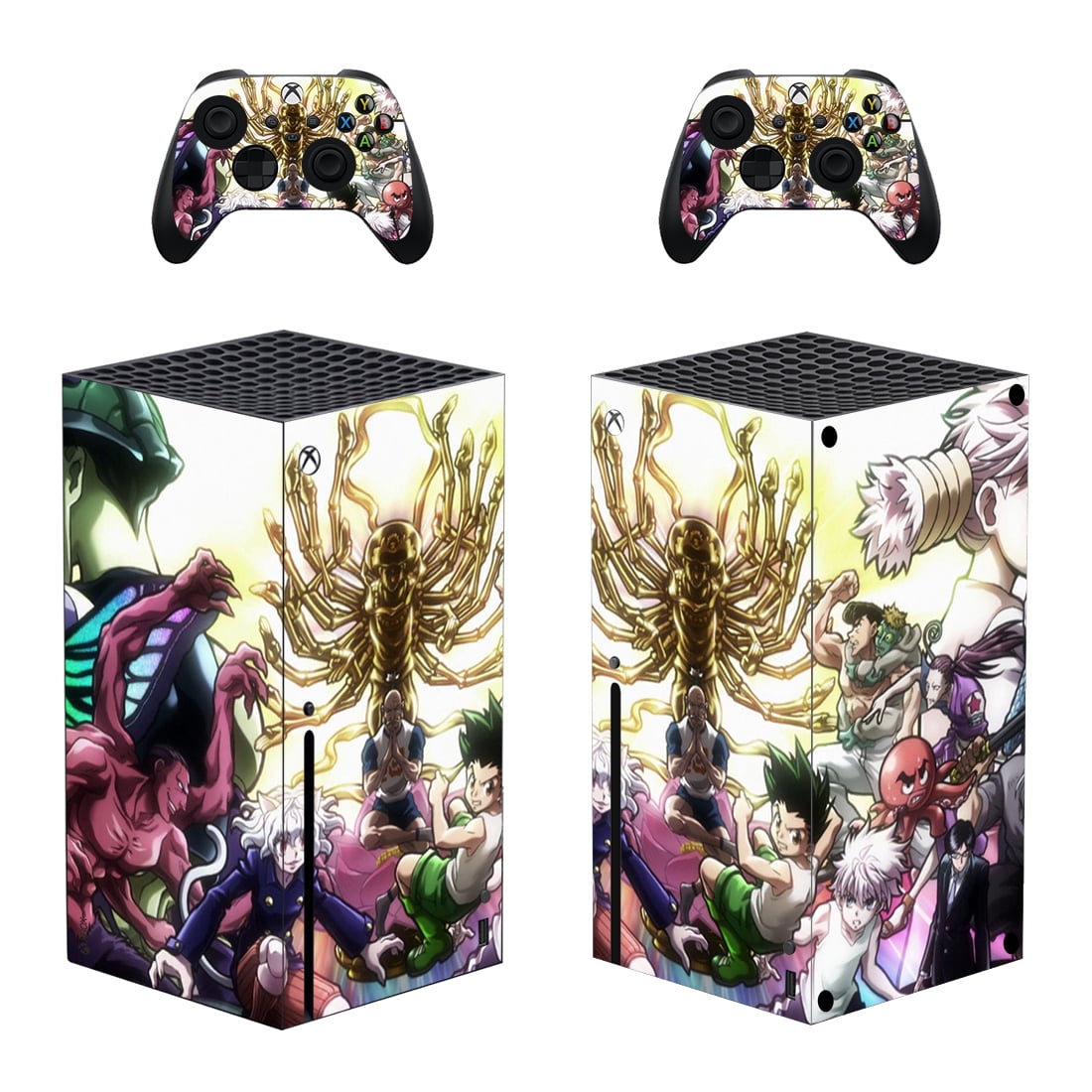 Full Body Vinyl Skin Stickers for Xbox Series X Console and Controllers ...