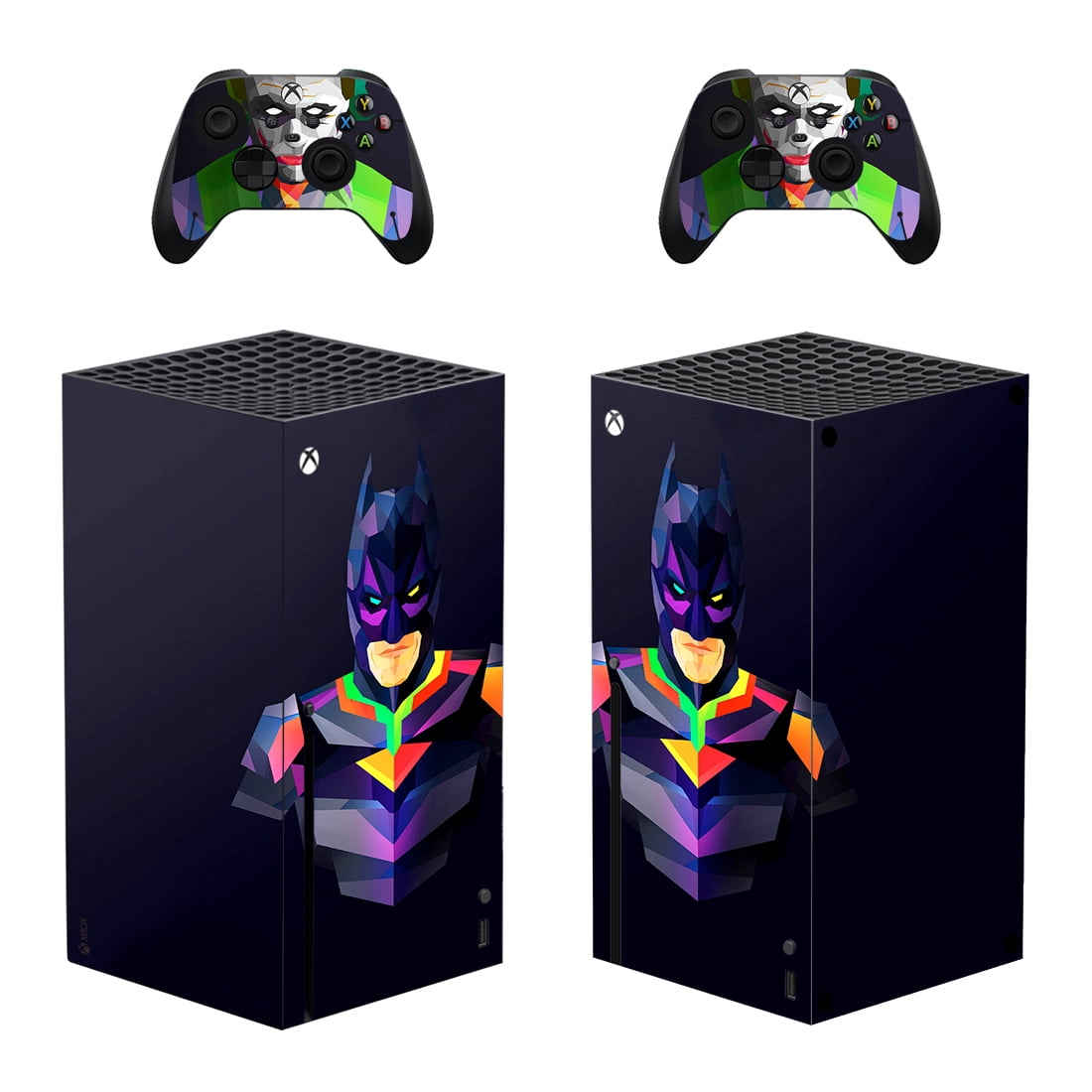 Full Body Vinyl Skin Stickers for Xbox Series X Console and Controllers ...
