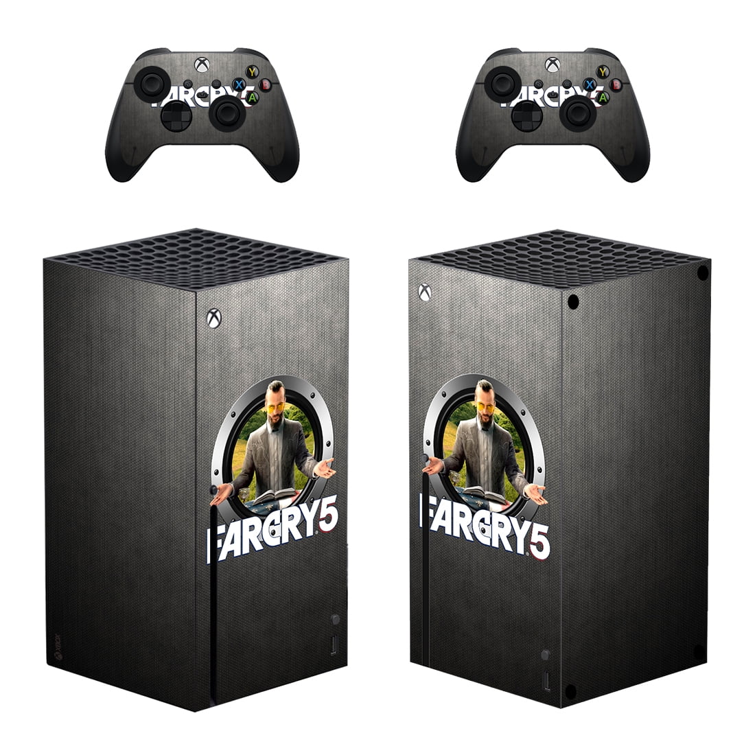 Full Body Vinyl Skin Stickers for Xbox Series X Console and Controllers ...