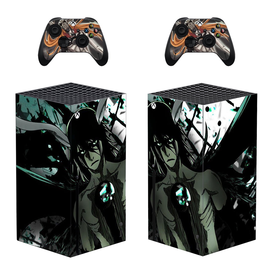 Full Body Vinyl Skin Stickers for Xbox Series X Console and Controllers ...