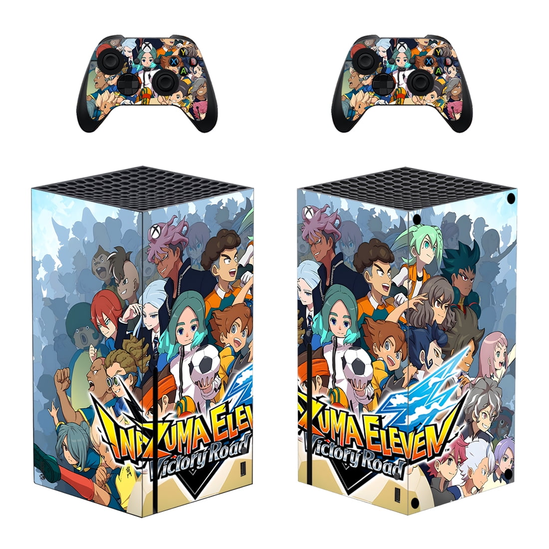 Full Body Vinyl Skin Stickers for Xbox Series X Console and Controllers ...