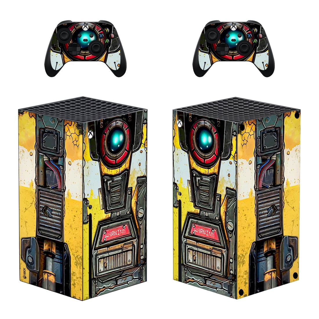 Full Body Vinyl Skin Stickers for Xbox Series X Console and Controllers ...