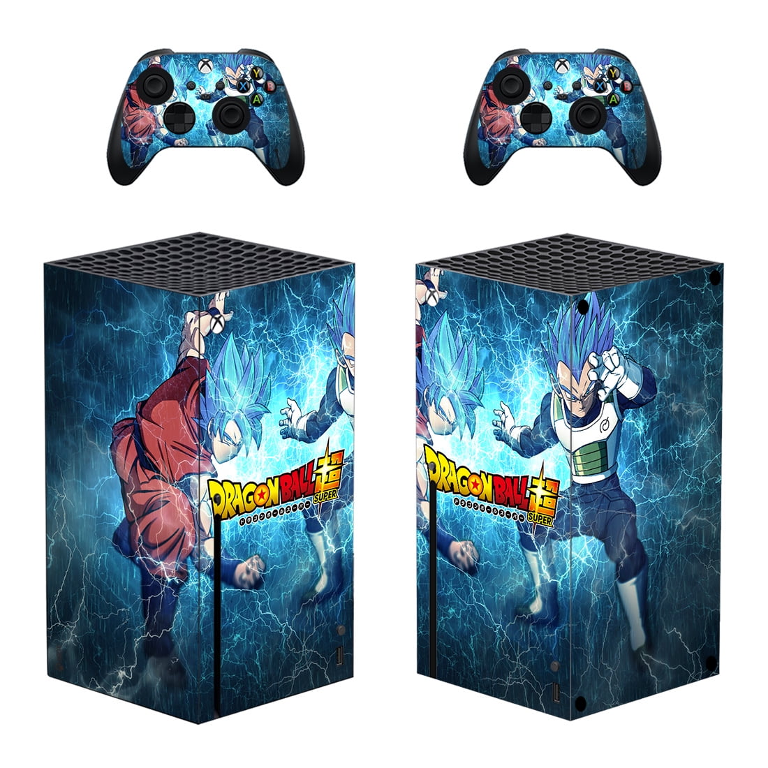 Full Body Vinyl Skin Stickers for Xbox Series X Console and Controllers ...
