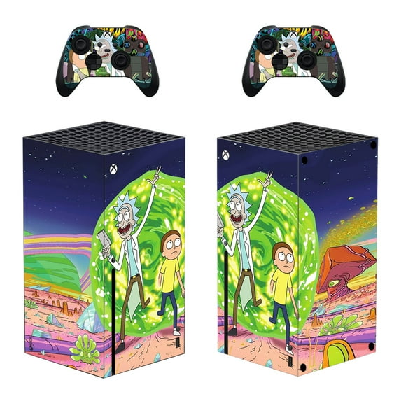 Full Body Vinyl Skin Stickers for Xbox Series X Console and Controllers ...
