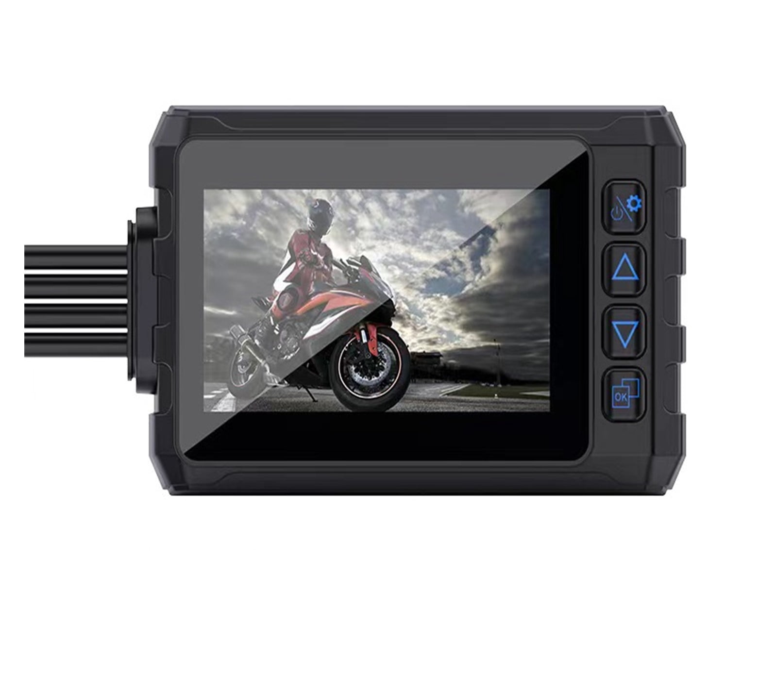 Full Body Waterproof Motorcycle Camera Recorder Dual 1080P Full HD ...