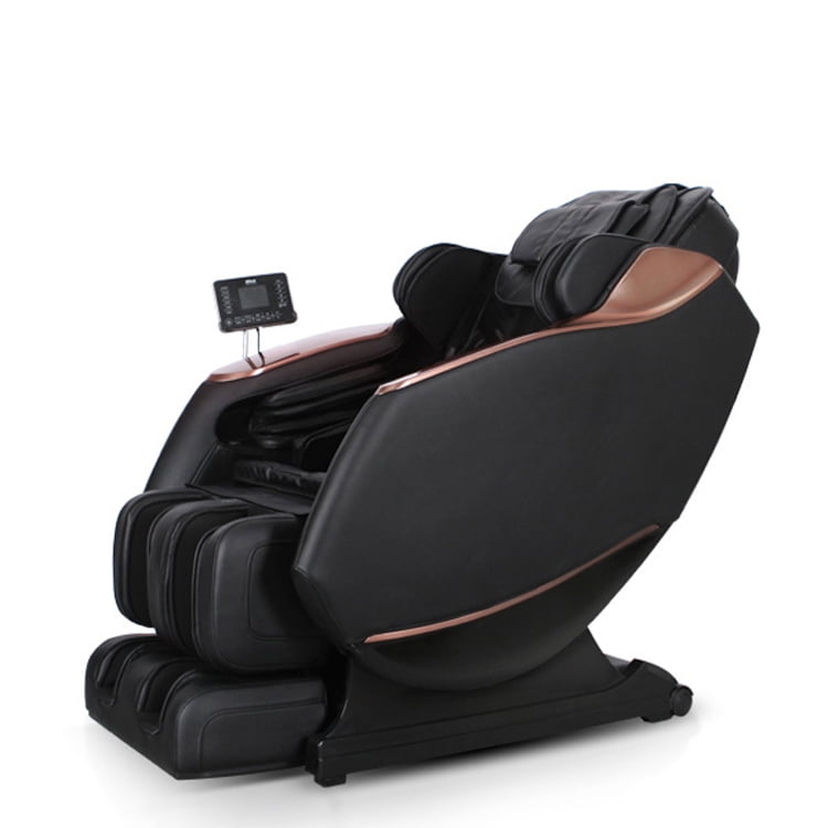Full Body Zero Gravity Shiatsu Massage Chair with Heated Back & Seat, Airbag Compression, Voice ...