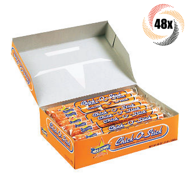 Full Box 48x Sticks Atkinson's Chick-O-Stick Peanut Butter Coconut ...