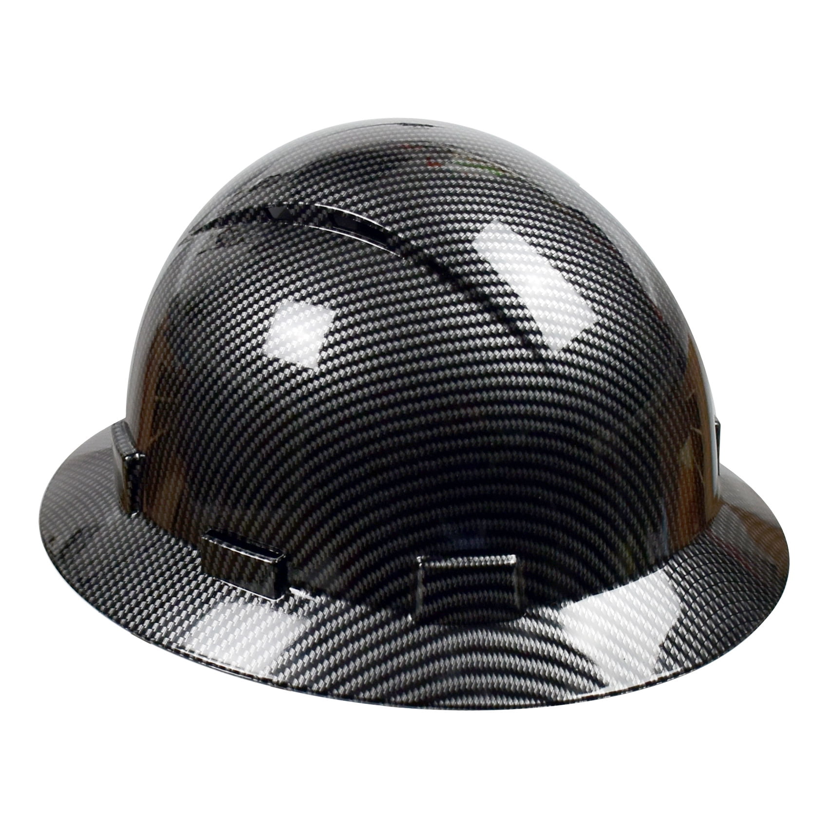 Full Brim Hard Hat - OSHA Safety Helmet Durable Lightweight Carbon ...