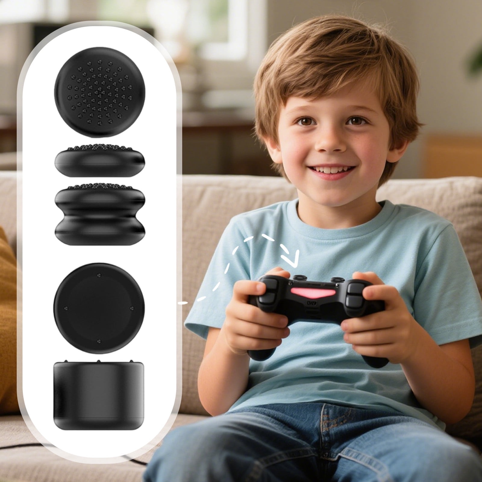 Full Buttons Set for Joysticks Dpad R1 L1 L2 Direction Key ABXY Buttons ...