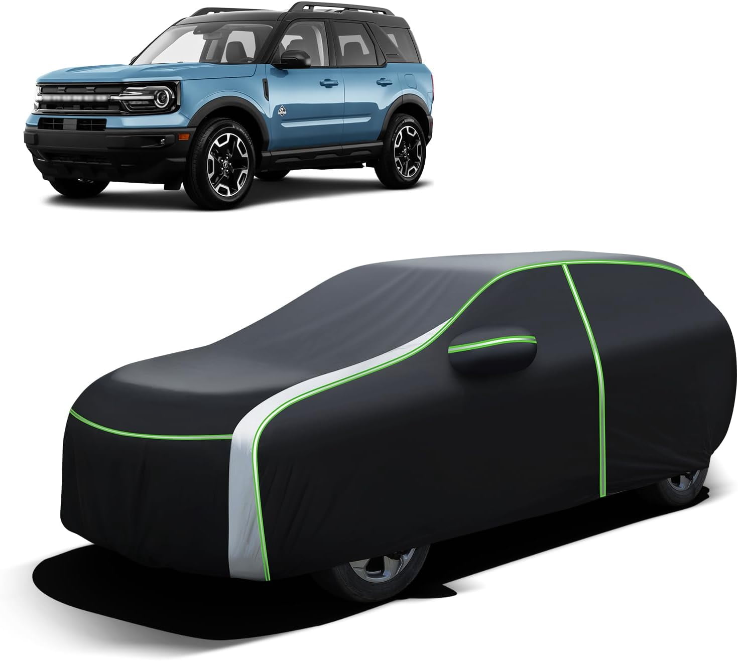 Full Car Cover Fits for Ford Bronco Sport 2021 2022 2023 2024 ...