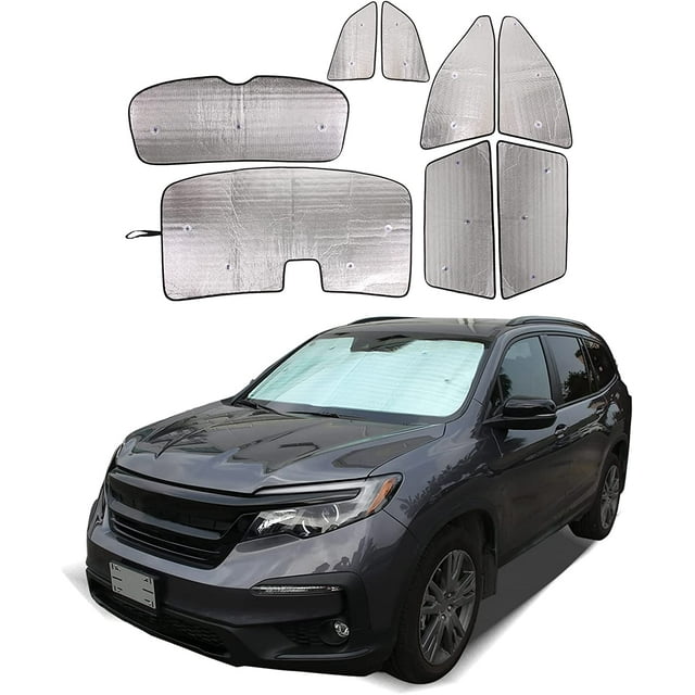 UV Protection & Heat Insulation Car Window Shades for Honda Pilot 2016 ...