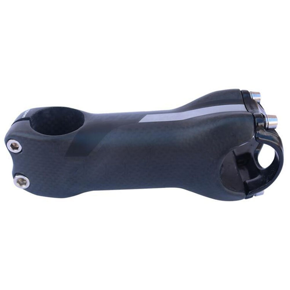 Full Carbon Fiber Bike Stem 6/17 Degree Angle 3K 70MM 100MM 130MM ...
