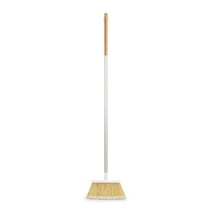 Full Circle Clean Sweep Bamboo & Recycled Plastic Broom - Gray & White ...
