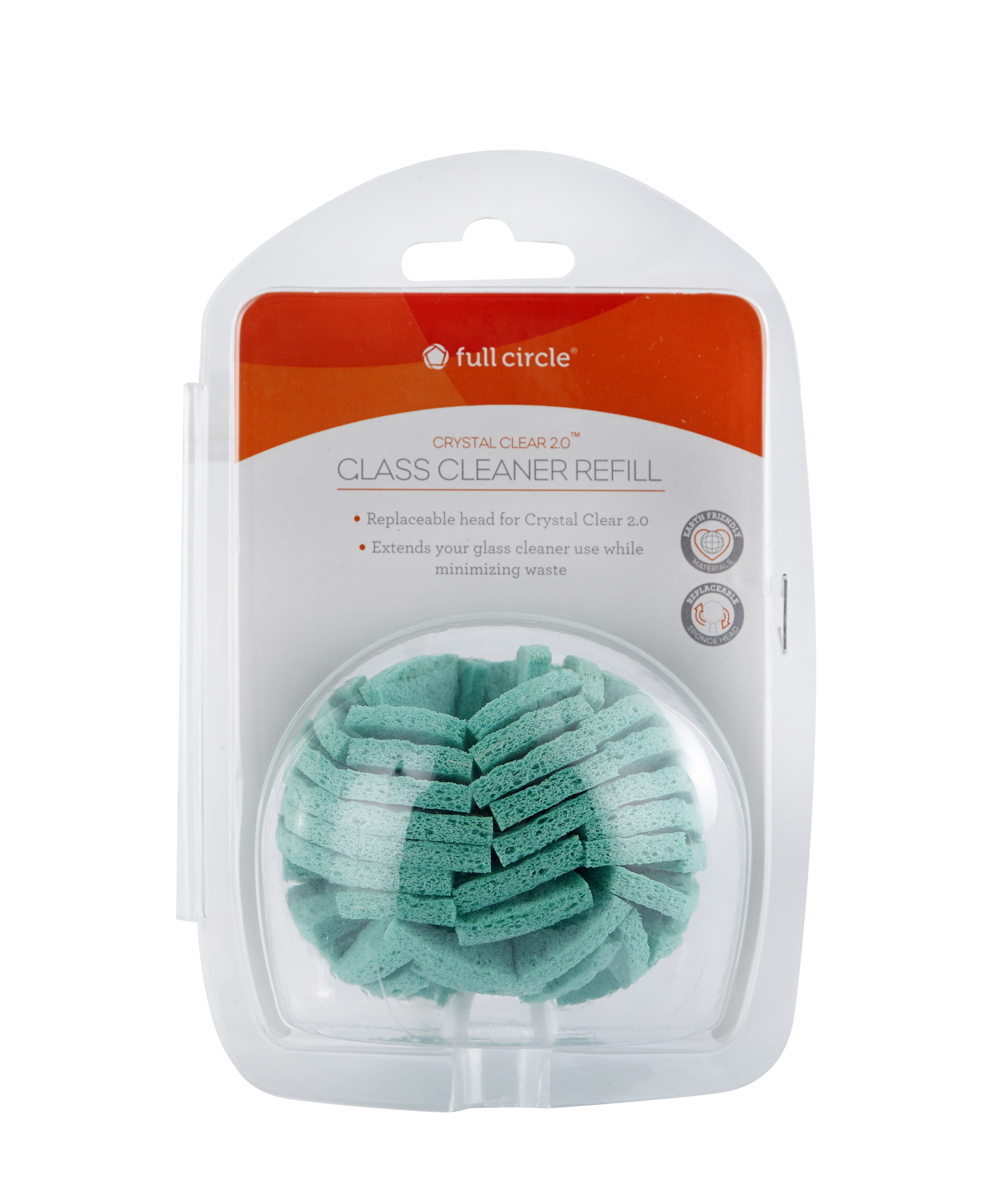 Full Circle Crystal Clear 2.0 Glassware Cleaning Sponge with Handle ...
