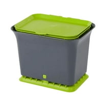 Polder Indoor Portable Lightweight Pop Out Kitchen Composter with Stand ...