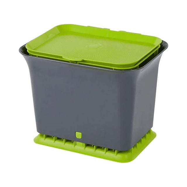 Full Circle Fresh Air 1.5 Gallon Odor-Free Kitchen Countertop Compost ...