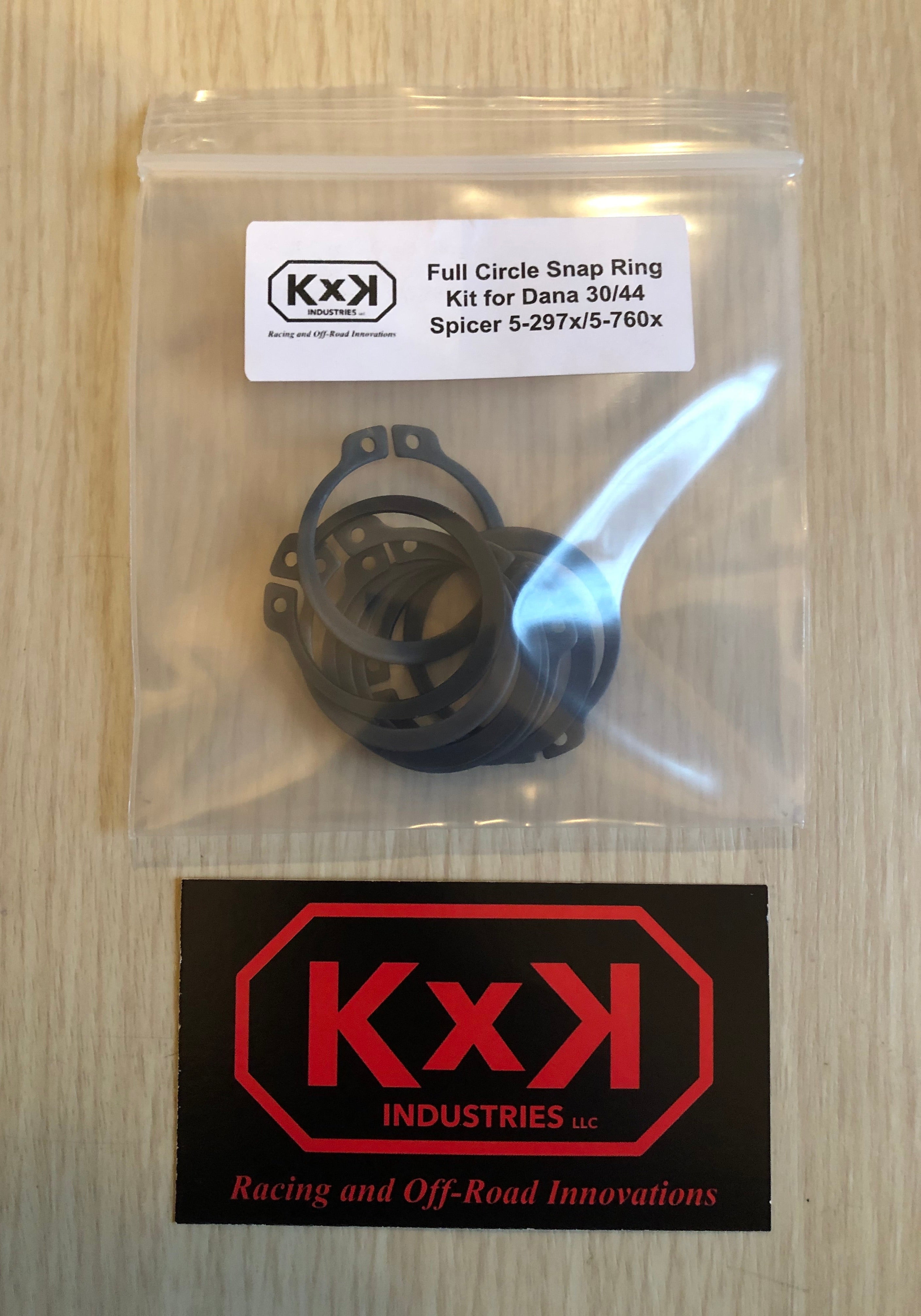 Full Circle Snap Ring Kit - Dana 30 44 Axles 5-760x Joint 8pc - Walmart.com