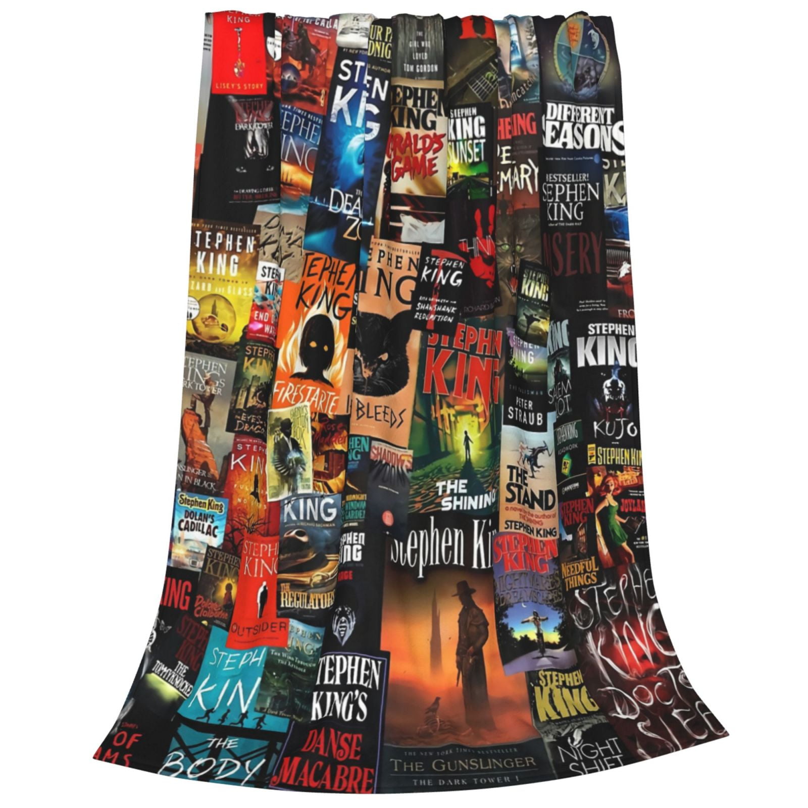 The Full Collection Of Stephen King Books Throw Blanket 50"X40" Soft ...