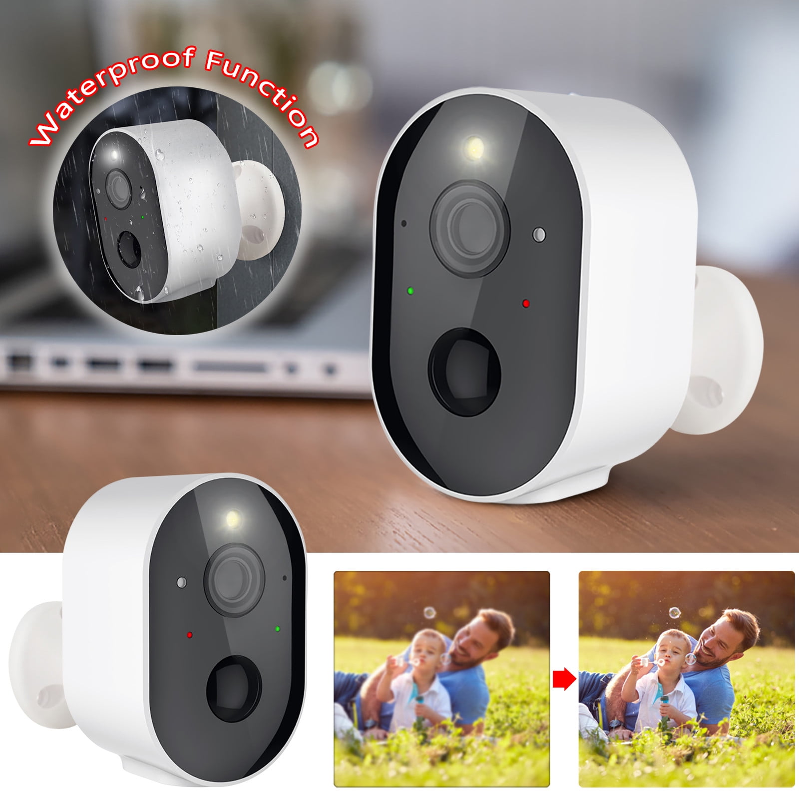 Full Color Night Vision Security Camera System, Surveillance System And ...