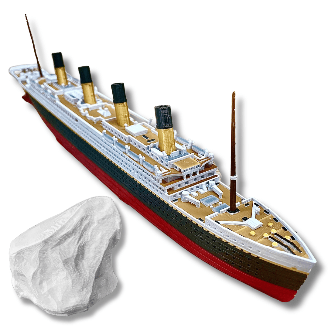 Full Color RMS Titanic Model Ship 1 Ft Long Assembled Titanic Toys For ...