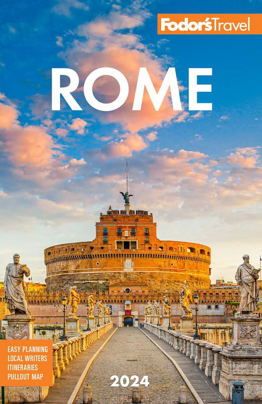 Full-Color Travel Guide: Fodor's Rome 2024 (Paperback) - Walmart.com