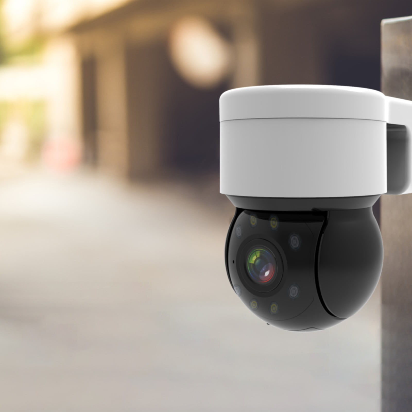 Full Colour Night Vision Motion Detection Two-way Intercom Surveillance ...