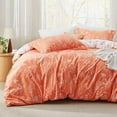 Full Comforter Set - Beige Bed Set, 3 Pieces Cute Floral Bedding, 1 ...