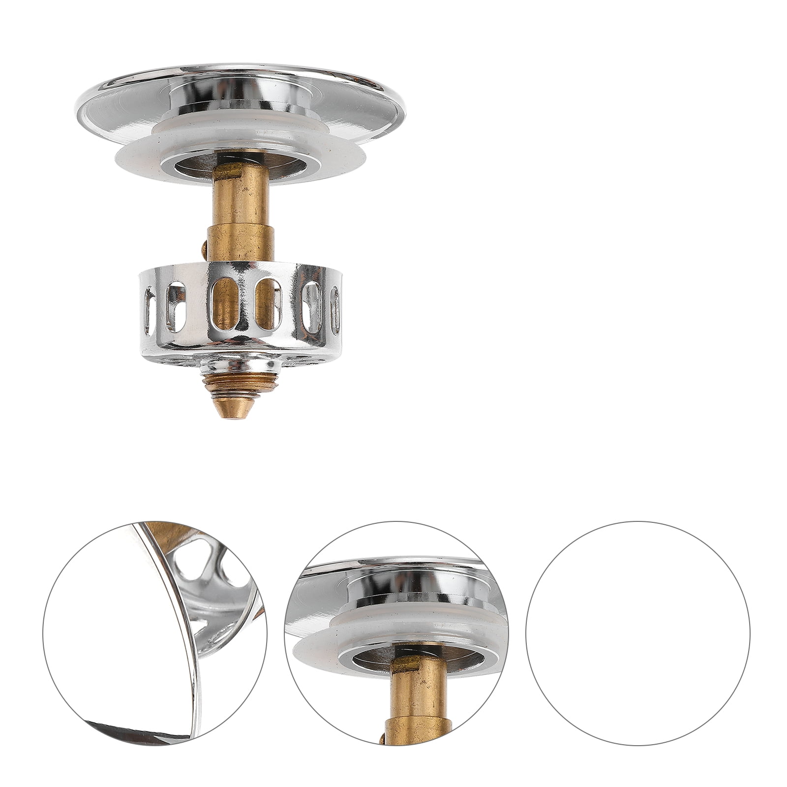 Full Copper Bathtub Plug Replacement Bath Up Waste Plug Only Flat Seal ...