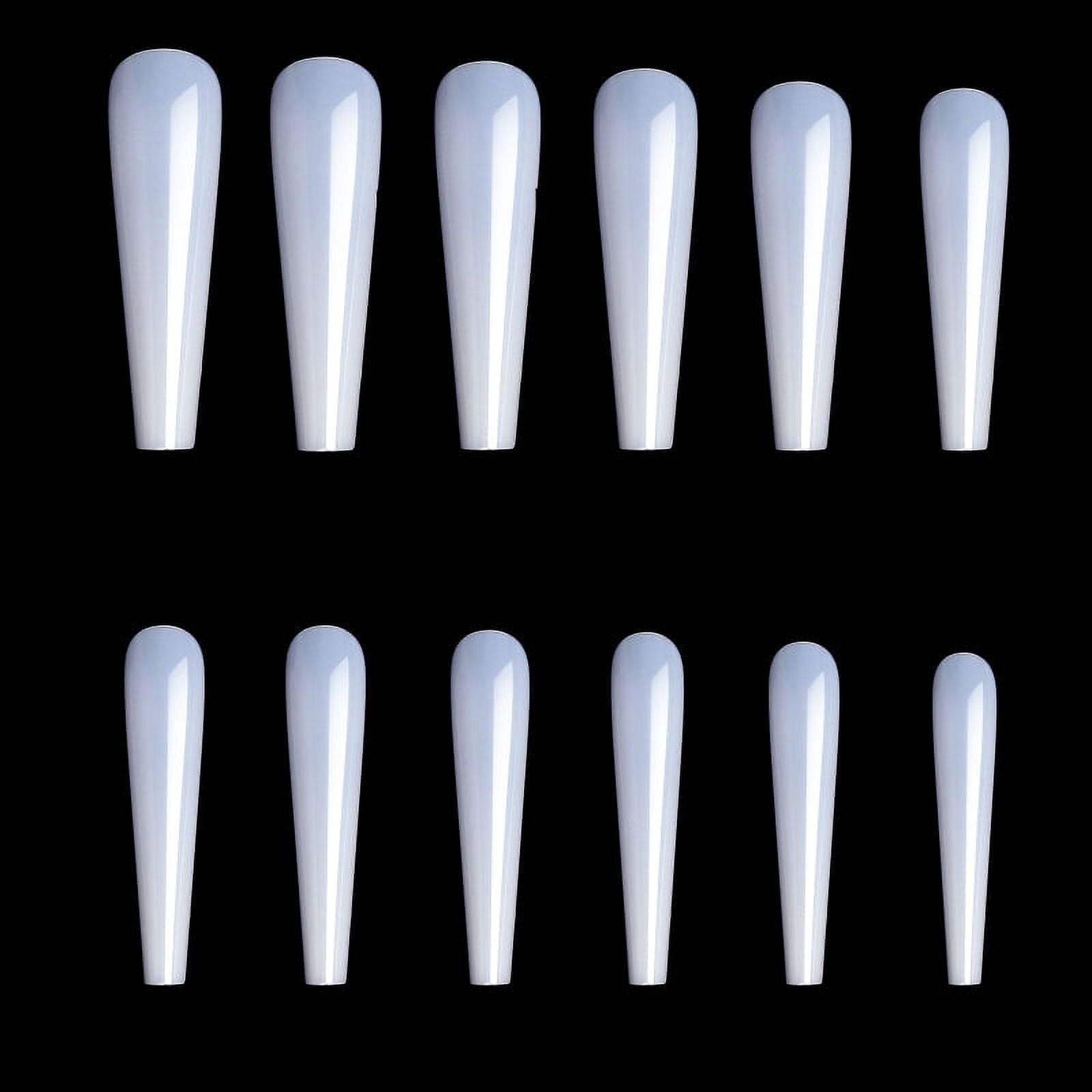 Full Cover False Nails Xxl Long Ballerina Coffin Press On Nail Nail