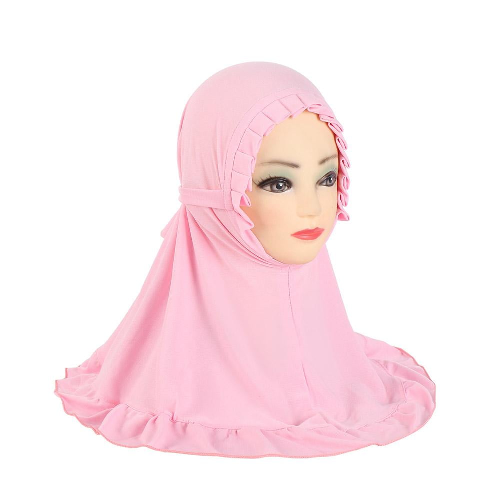 Full Cover Hijab Amira Turban Scarf Kids Girls Scarves Head Cover ...