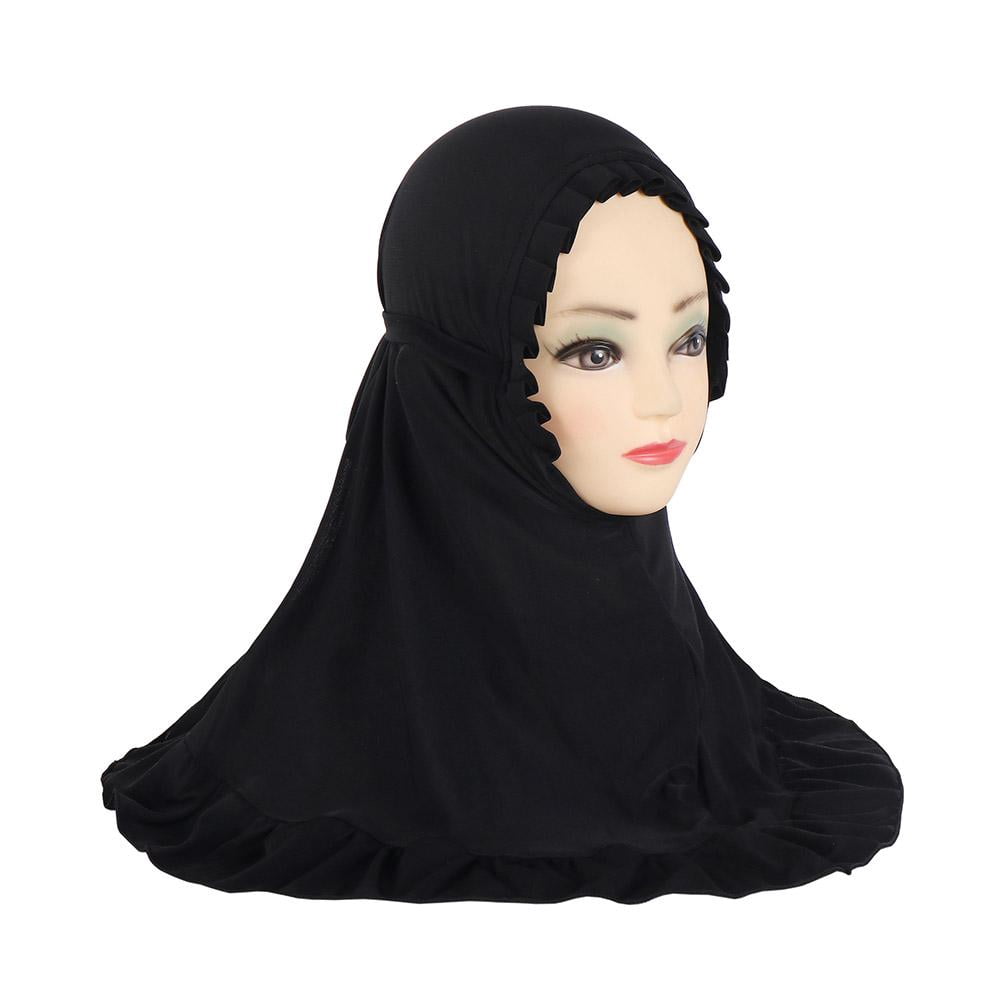 Full Cover Hijab Amira Turban Scarf Kids Girls Scarves SOM Shawls Cover ...