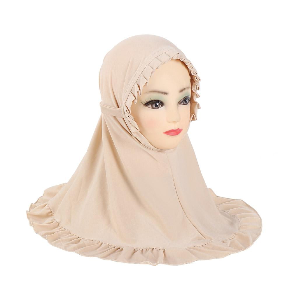 Full Cover Hijab Amira Turban Scarf Kids Girls Scarves Shawls Head ...