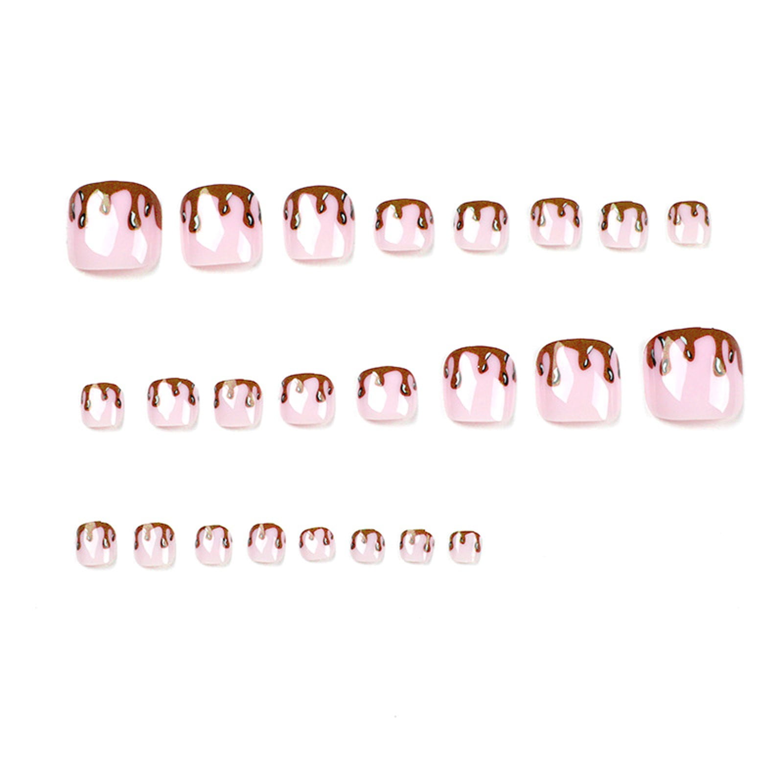 Full Cover Nails Tips Ballerina Coffin Nails Clear Full Clear Acrylic ...