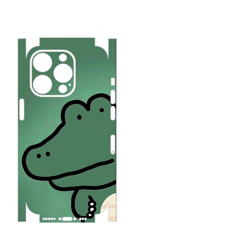 Full Coverage Colorful Phone Stickers Film For iPhone 15 12 13 14 Pro ...