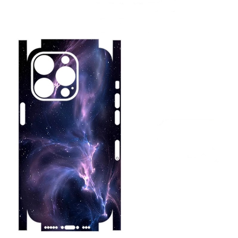 Full Coverage Colorful Phone Stickers Film For iPhone 15 12 13 14 Pro ...